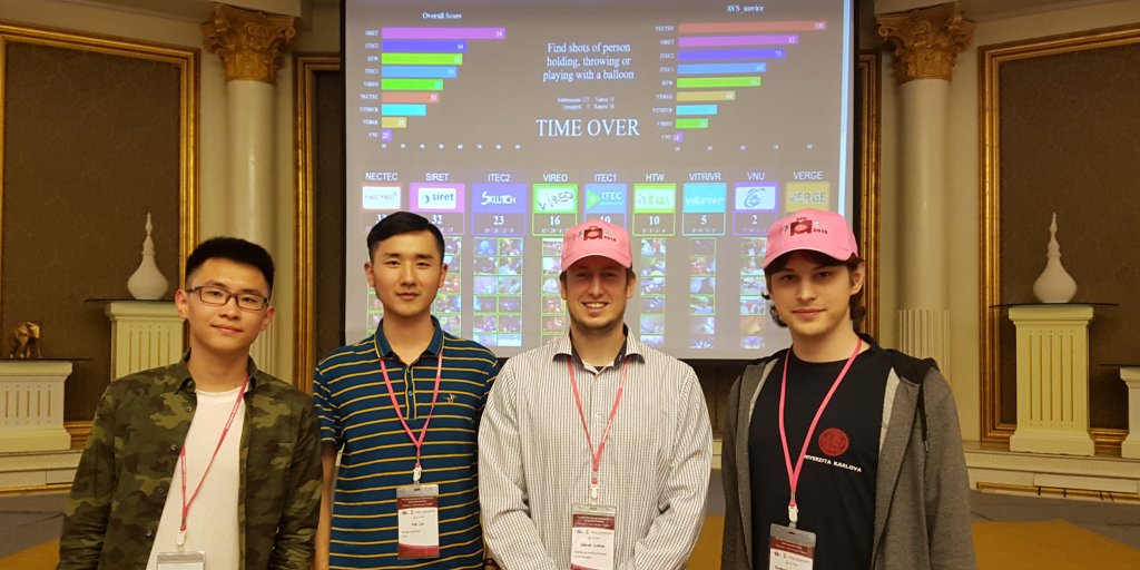 Matfyzáci ovládli Video Browser Showdown | Matfyz.cz